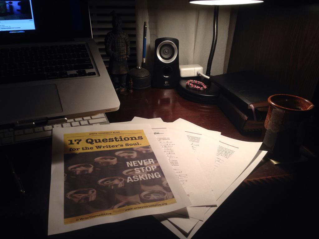 17 Questions for the Writer’s Soul